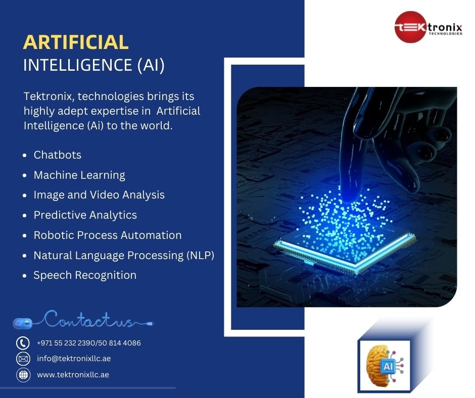 Tektronix Technologies Of Dubai Abu Dhabi Across The U A E Provides Ai Integrated Solutions