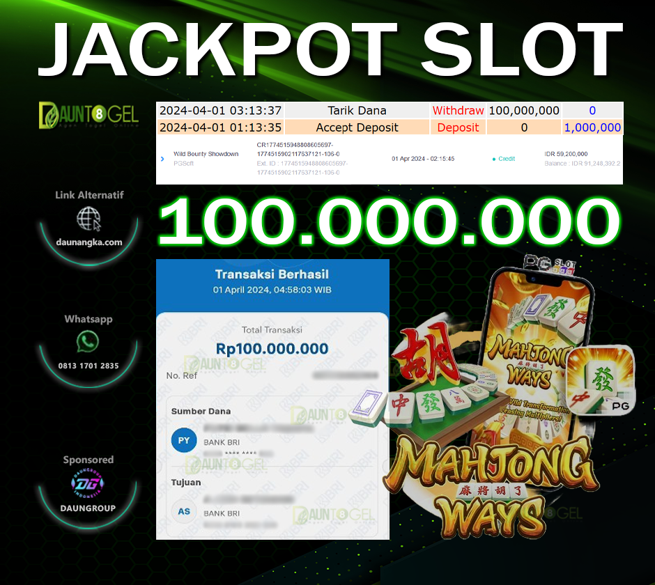 DAUNTOGEL BUKTI PEMBAYARAN. DAUNTOGEL: Membantah Pribahasa dengan… | by DAUNTOGEL | Apr, 2024 ...