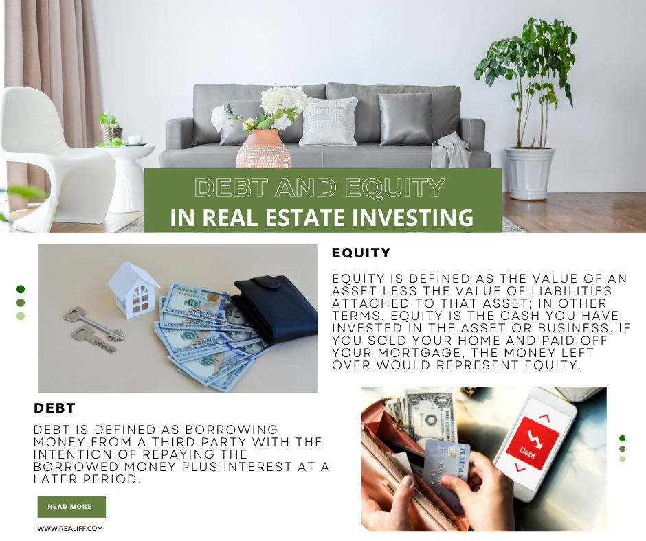 Understanding Debt and Equity in Real Estate Investing | by Realiff ...