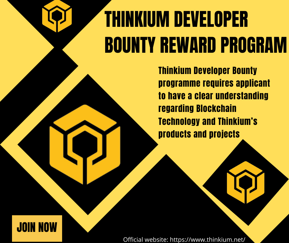 THINKIUM DEVELOPER BOUNTY PROGRAM | by Idorenyin Ebong | Medium