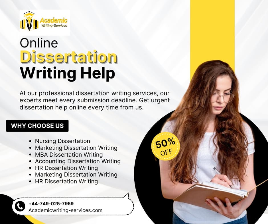 Online dissertation writing help - Academic writing - Medium
