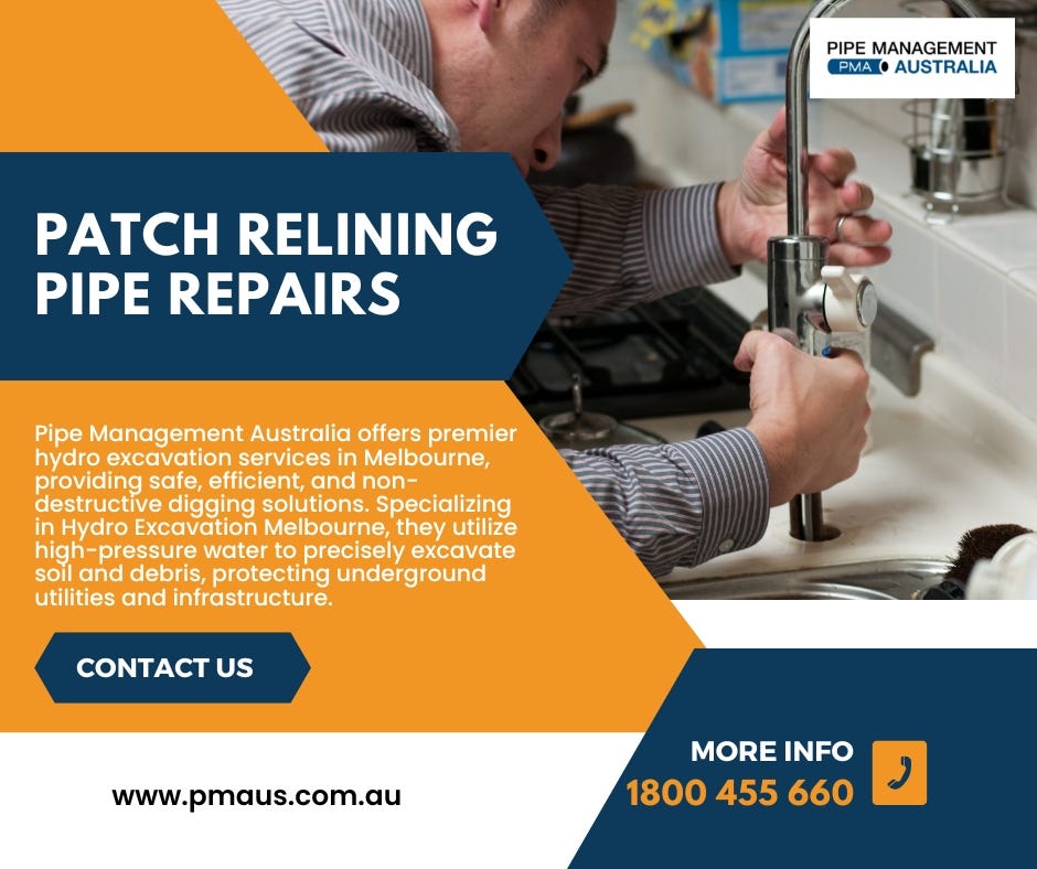 Patch Relining Pipe Repairs - Pipe Management Australia - Medium