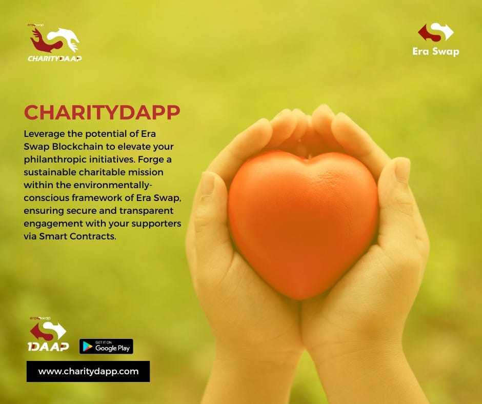 Leverage the potential of Era Swap Blockchain to elevate your philanthropic initiatives. Forge a ...