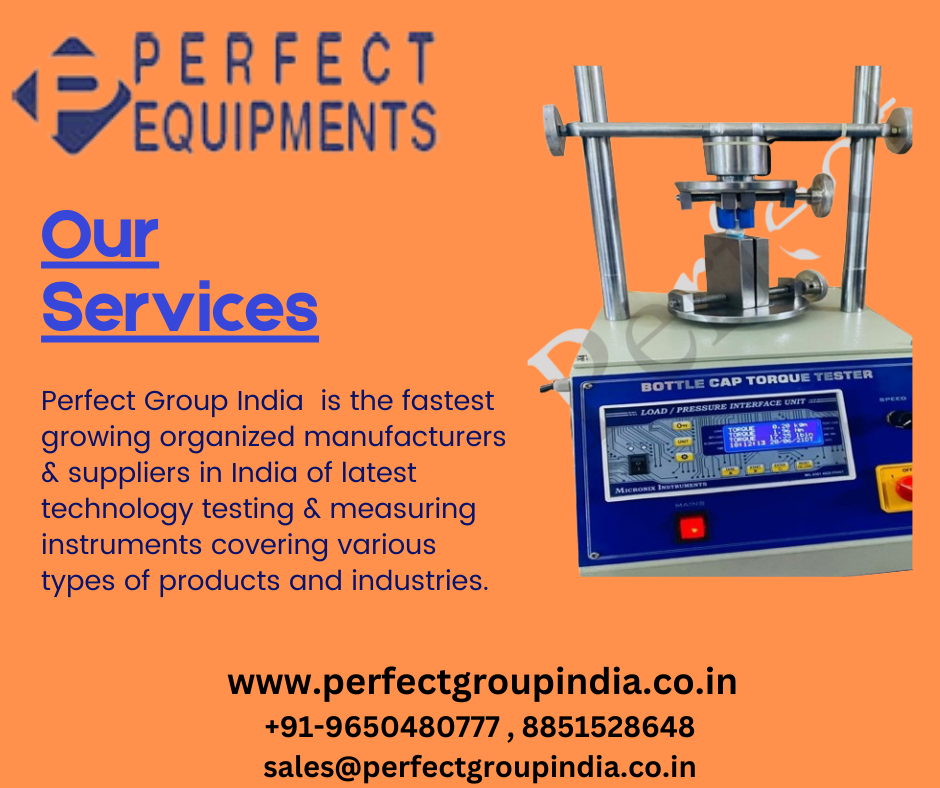 Bottle cap torque tester in Gujarat | Perfect Group India ...