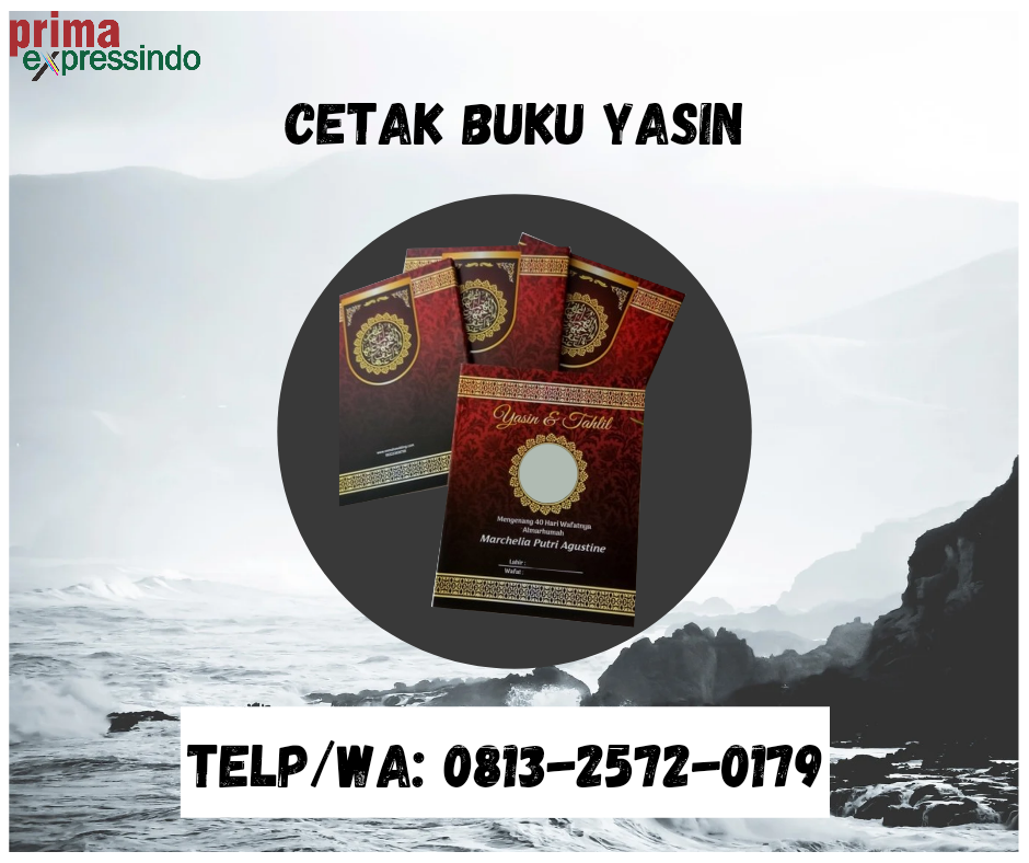 Menerima pesanan Cetak buku yasin untuk Acara Tahlilan Kami adalah Perusahaan Percetakan yang ...