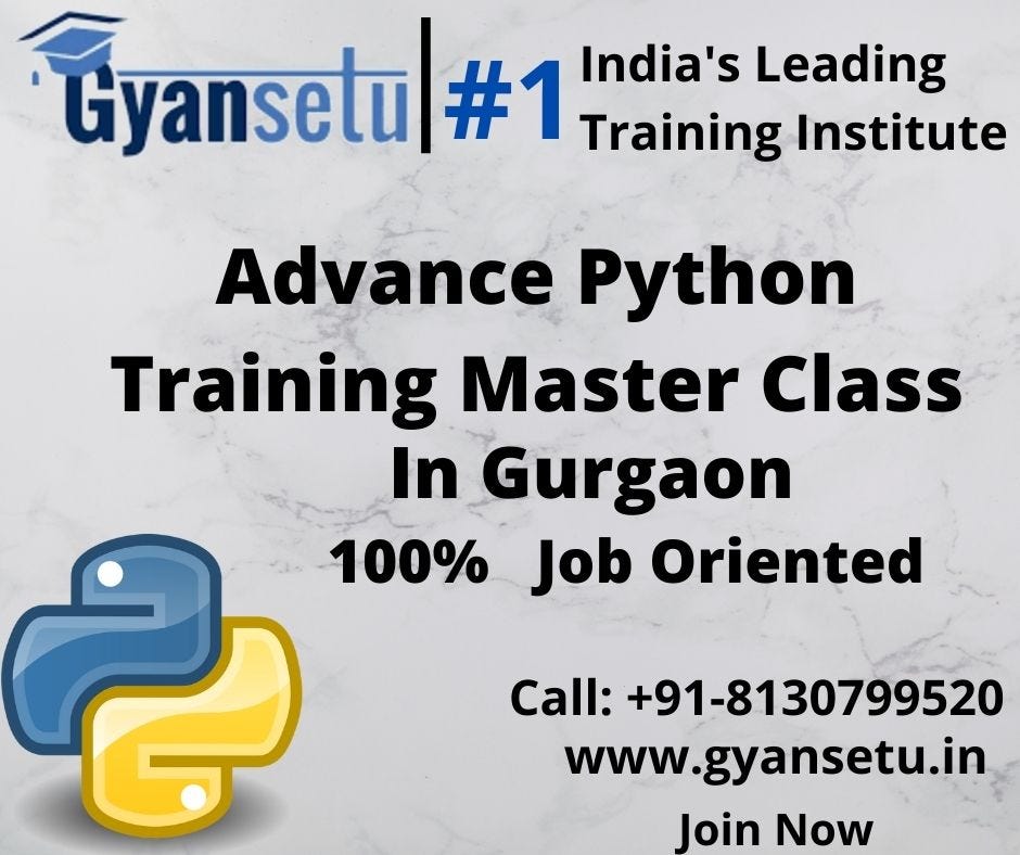 Best PythonTraining / Course Institute In Gurgaon — iClass Gyansetu | by Richa Singh | Medium