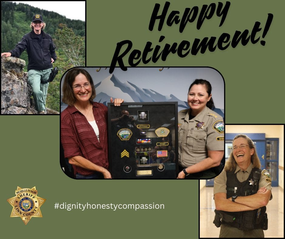 Linn County Sheriff’s Office Congratulates Donna Randall on Her ...