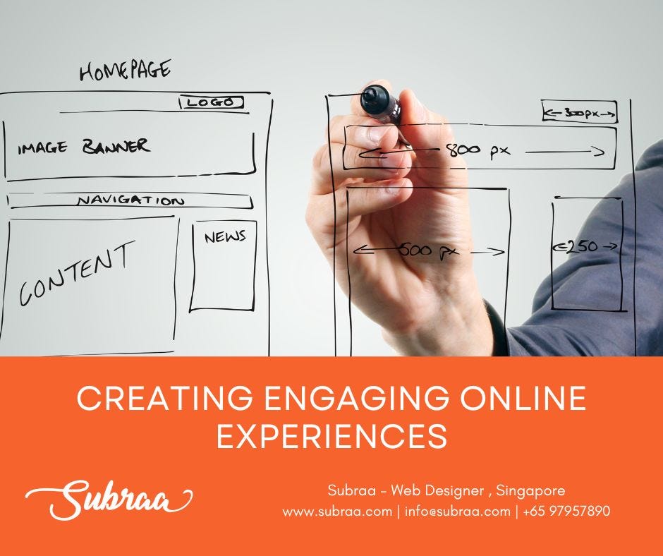 Creating Engaging Online Experiences | by Subraa | Medium