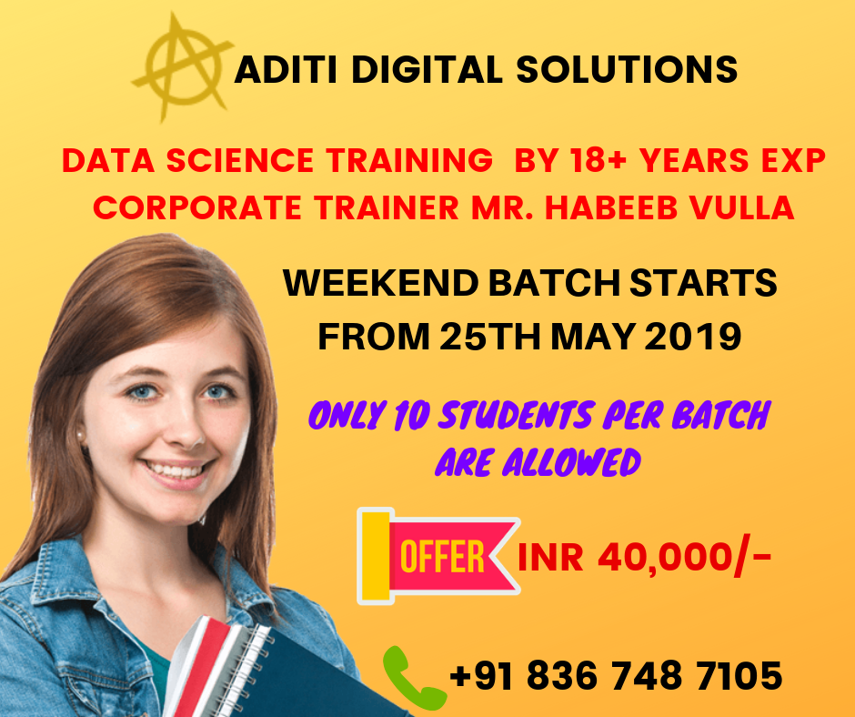 Data Science Training. Aditi Digital Solutions offers best… | by Komal Srinivas Thirumalasetty ...