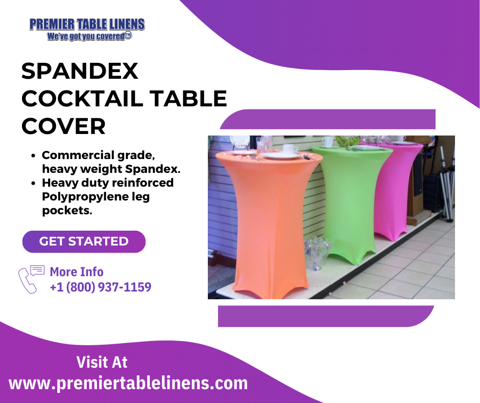 Custom Printed Spandex Cocktail Table Cover With Legs — All Over Print ...