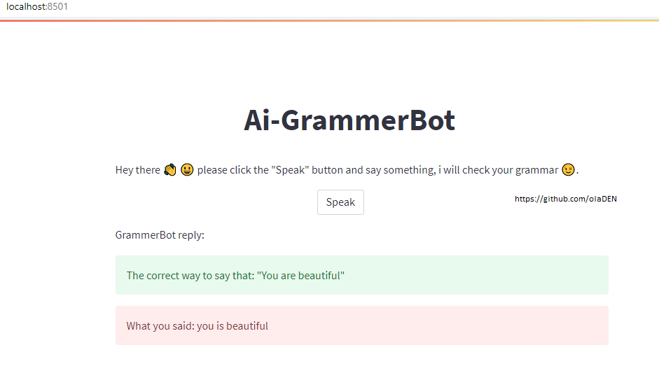 GrammarBot: A Speeach-to Speech Grammar Checker Bot with Streamlit for ...