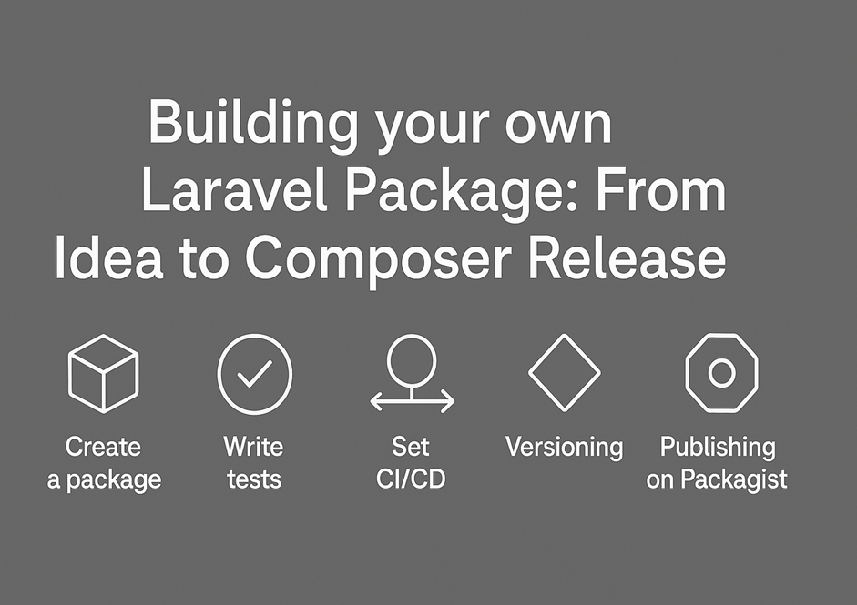 Building Your Own Laravel Package: From Idea to Composer Release | by ...