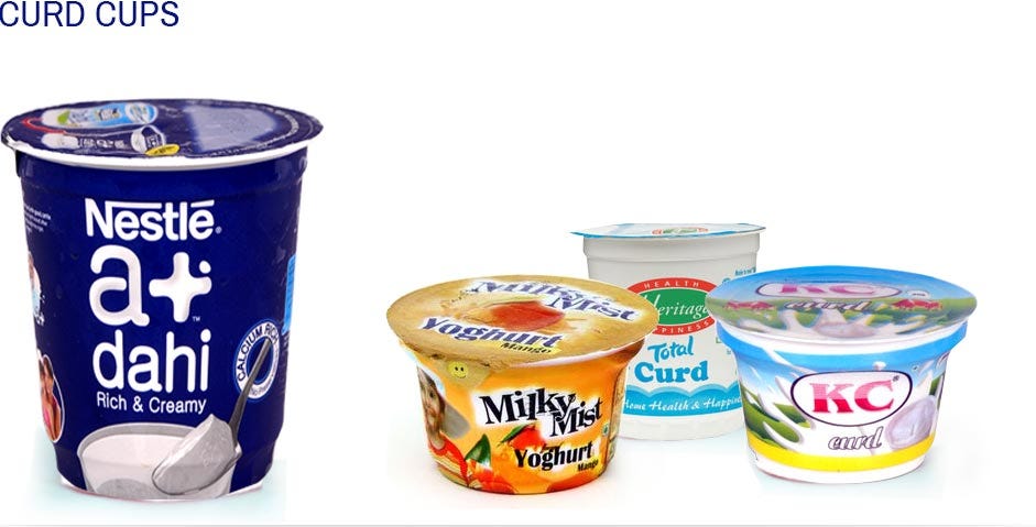 Curd cup Manufacturers. R.N Enterprises is one of the leading… | by ...