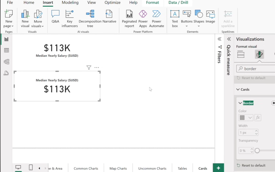 Understanding Cards in Power BI Turning Key Data into Clear Insights ...