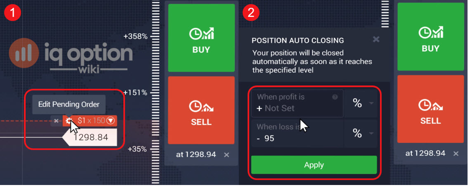 Modifying pending orders on IQ Option platform - IQoptions - Medium