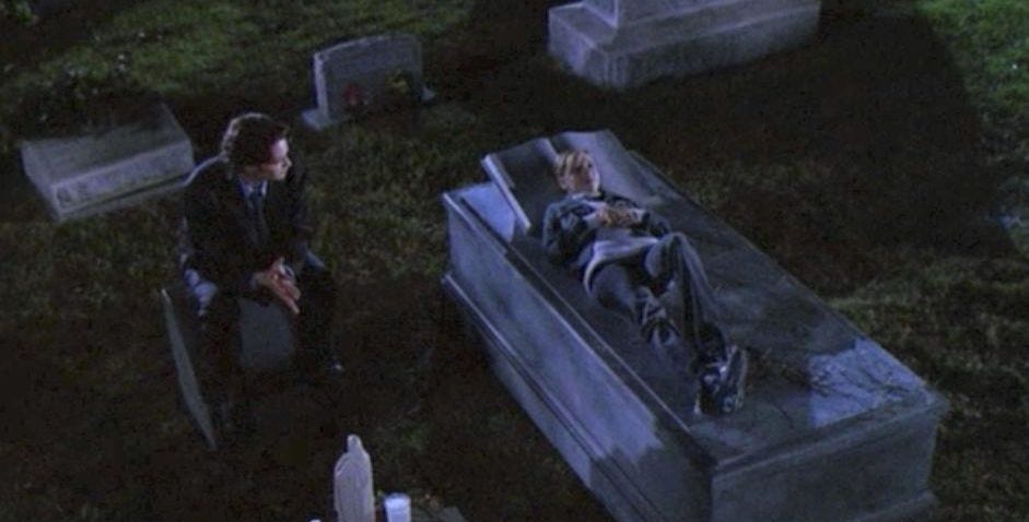 Conversations with Dead People. Only in this case, the dead people were ...