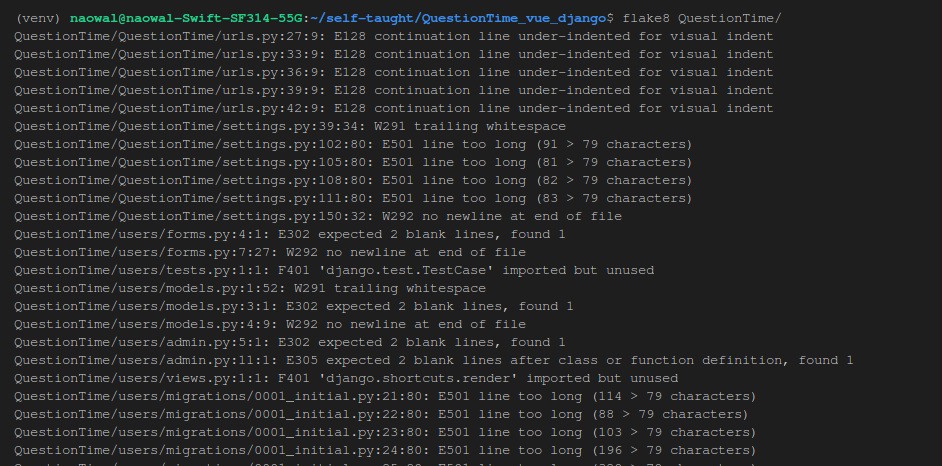 Django 3.0 Re-skill : Coding Standard และเครื่องมือของเขา | by Naowal ...