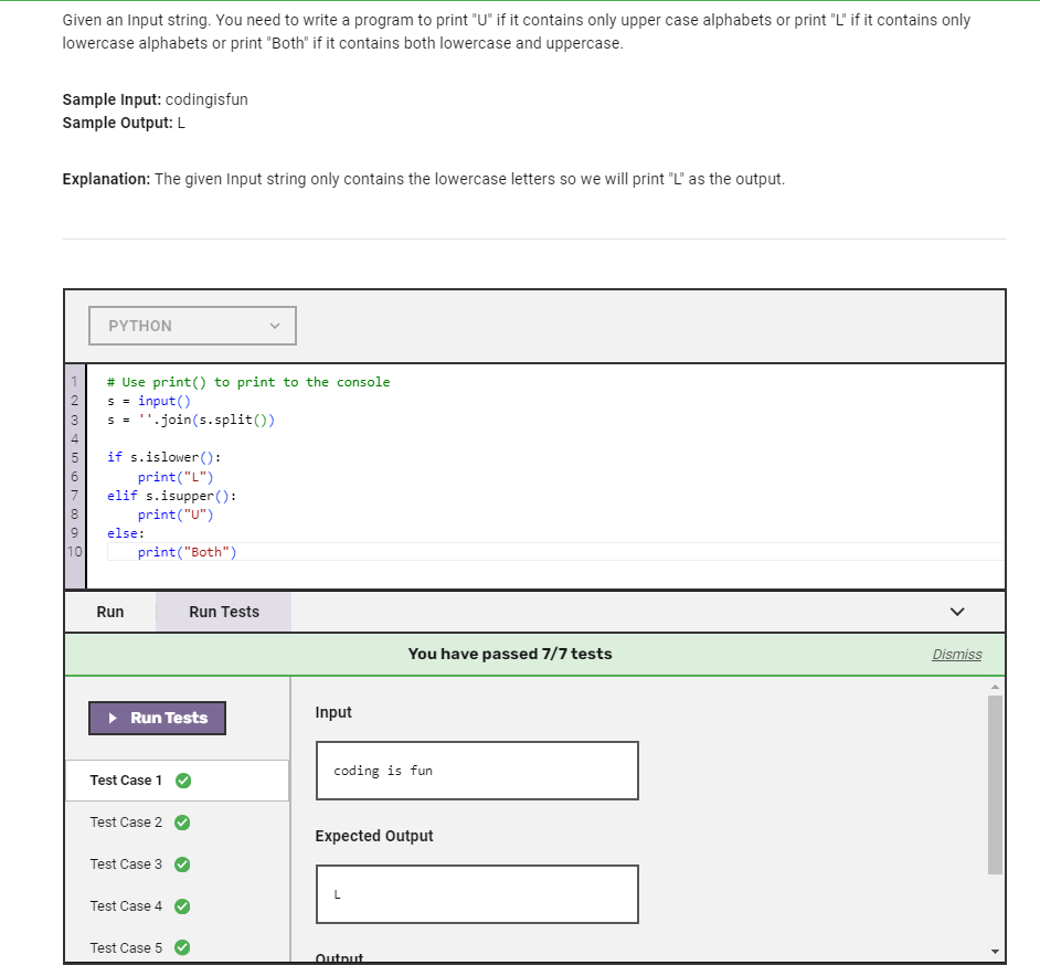 String Case Analysis and Array Manipulations in Python | by Akshat M ...