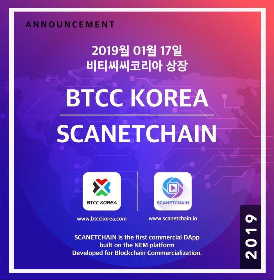 Scanetchain (SWC) Listing on BTCC Korea Exchange | by Inxight | Medium
