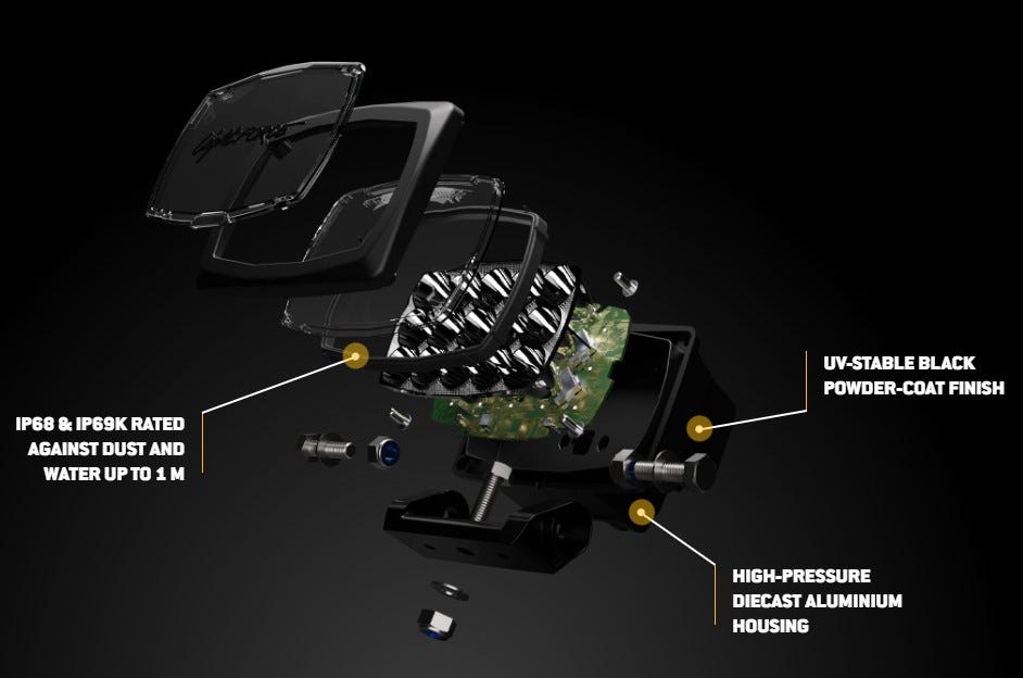 Lightforce LED Work Lights | Avoid Heating and Increase the life span ...