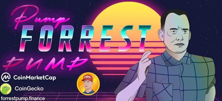 Forrest Pump: 2022 Next-Gen Meme? Passive income $BUSD reflections ...