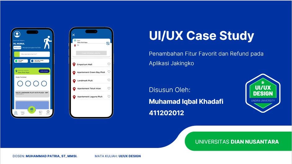 UX Case Study — Penambahan fitur Favorit dan Refund pada aplikasi ...