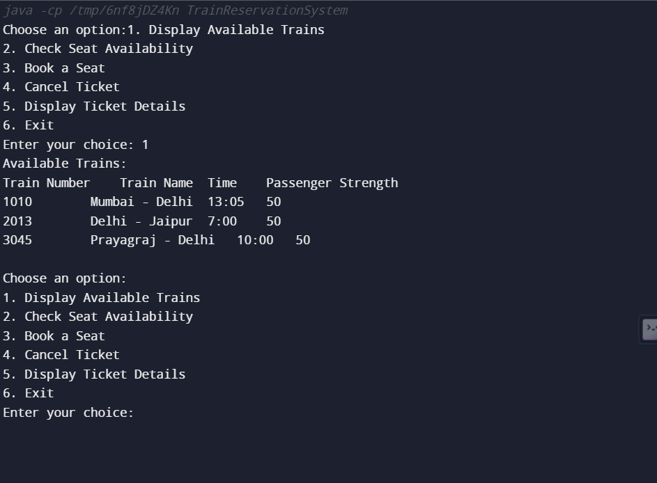 Railway Reservation System. Project Title: Railway Reservation… | by ...