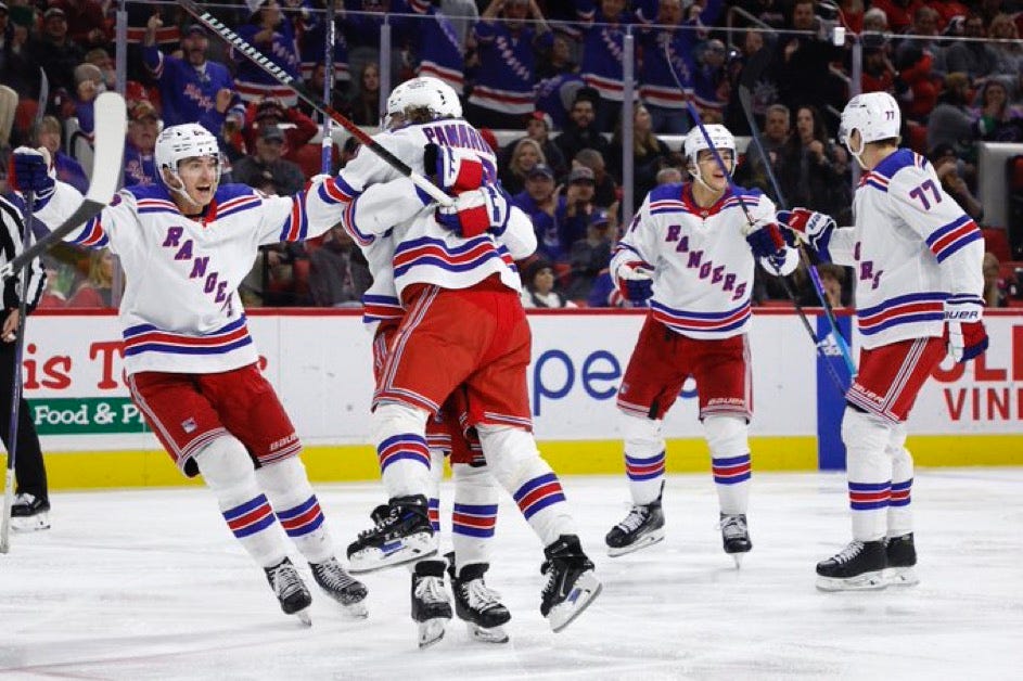 Rangers snap another Canes win streak, win 5th in a row. | by Dev 💫 ...