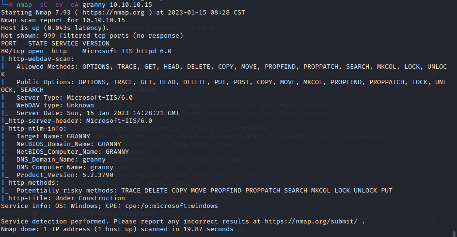 HTB(#3) — Granny. Welcome back! Today we are going to be… | by iLamour ...