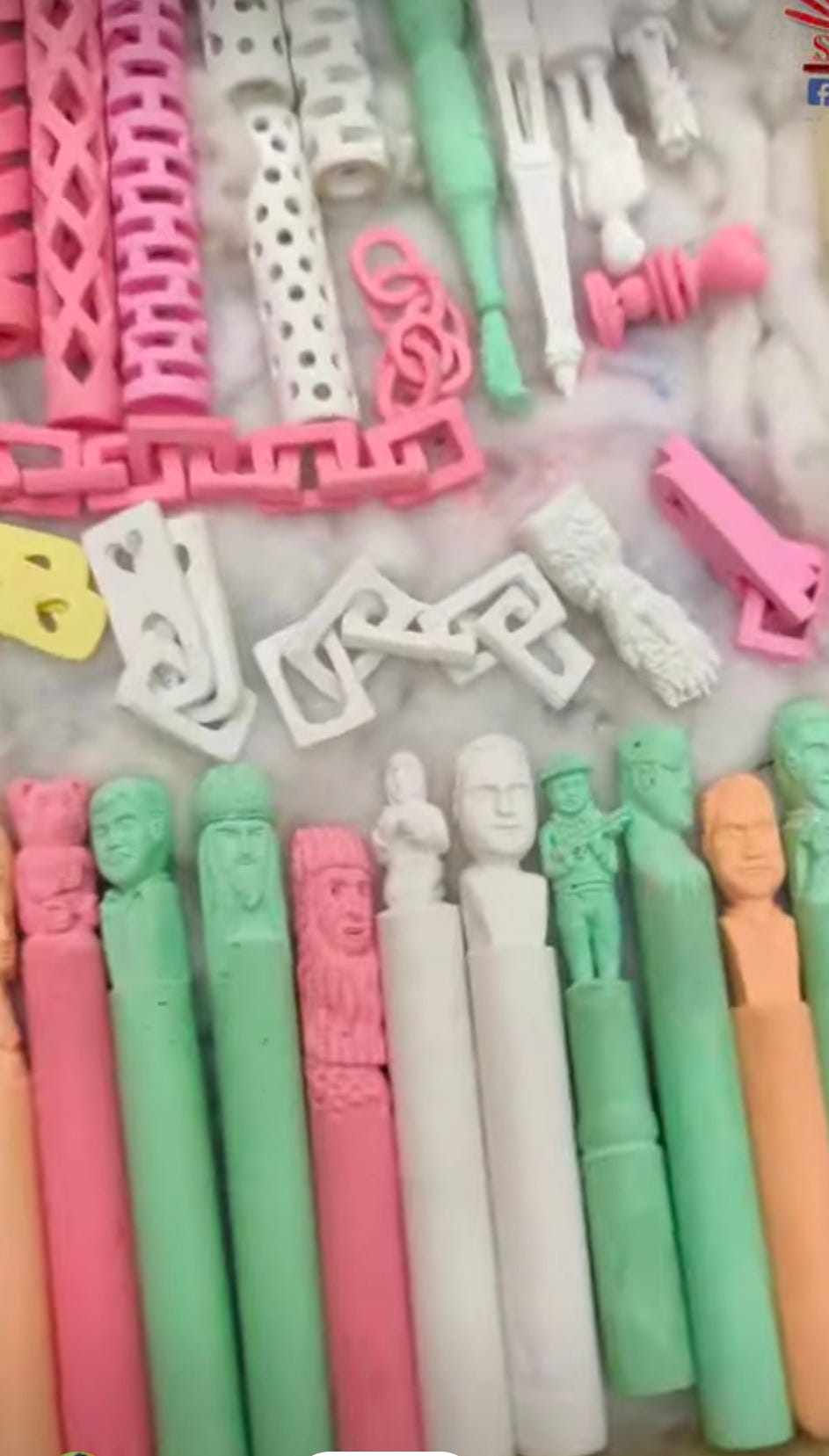 🖌️ Carved in Chalk “From fragile sticks to fearless stories.” 🩶 They ...