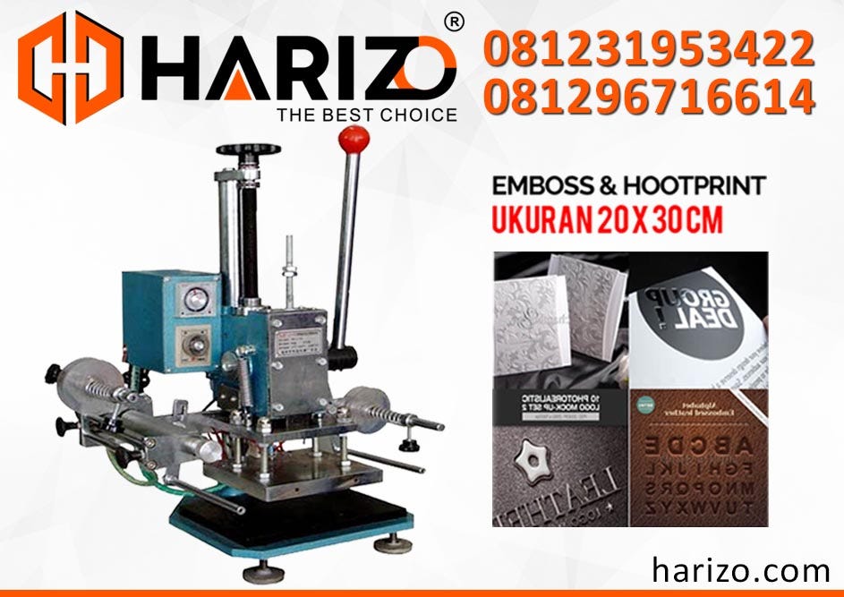 MESIN HOTPRINT EMBOSS / ALAT STAMPING KERTAS KULIT BENGKULU LEBONG ...