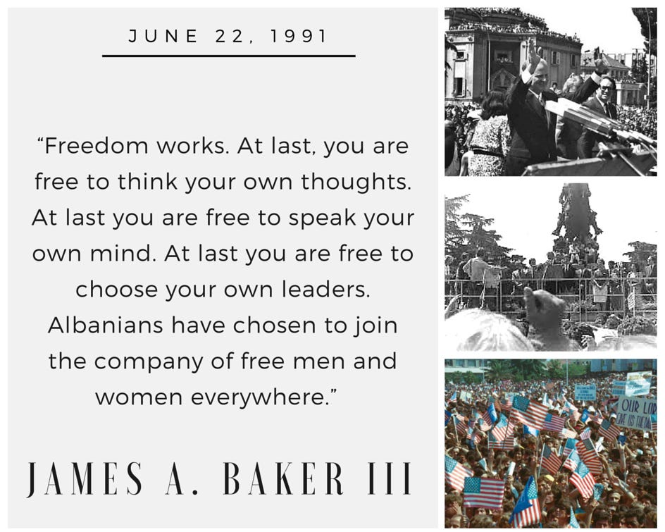 25th Anniversary of Secretary of State James A. Baker III’s Historic ...