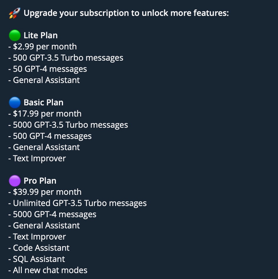 How to subscribe ‘Any GPT’ - Any Gpt Bot - Medium