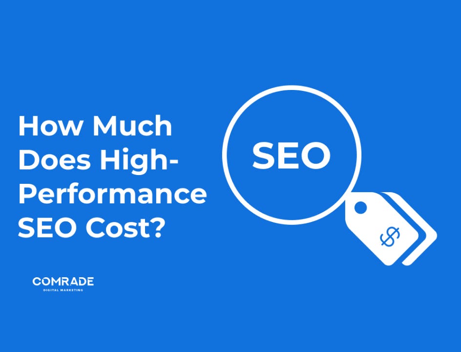 SEO Service Price: How Much Does SEO Cost in 2023? - Comrade Digital ...