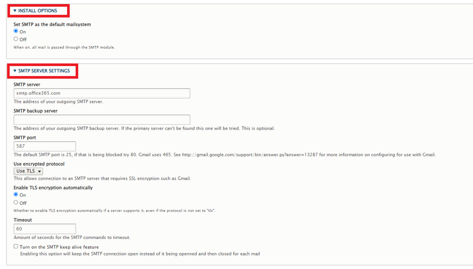 Drupal 9 SMTP Configuration: From scratch use SMTP and configure with an outlook account. | by ...