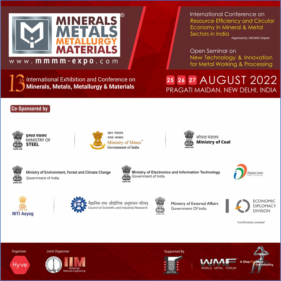 The 13th International Exhibition and Conference on Minerals, Metals ...