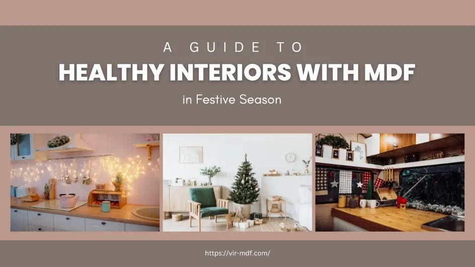 Make Your Home More Joyful and Well-Being This Christmas With MDF ...