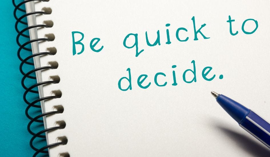Making the Right Call in a Flash: Quick Decision Techniques | by ...