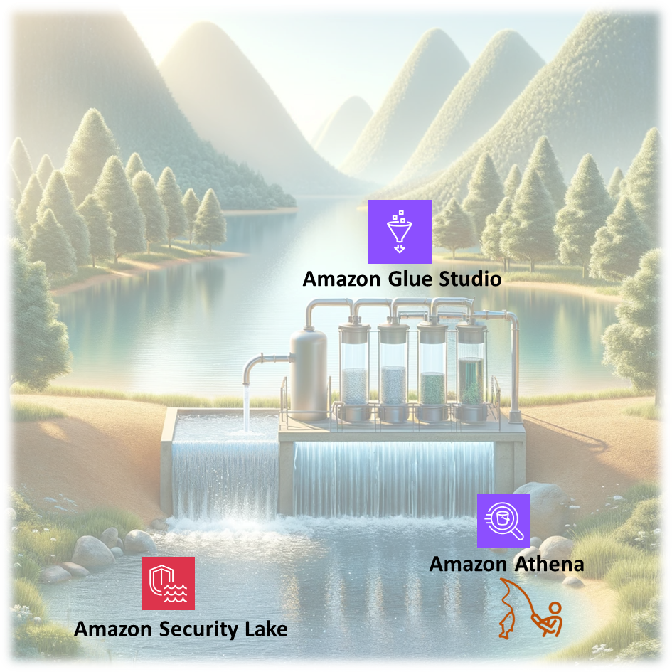 Ingesting external logs into Amazon Security Lake using Amazon Glue Studio | by raji ...