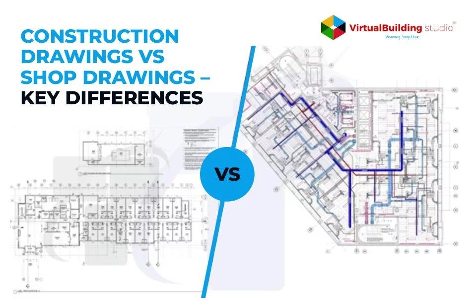 Construction Drawings vs Shop Drawings — Key Differences | by BIM ...