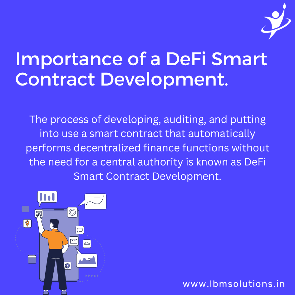 Importance of a DeFi Smart Contract Development. - Ravenapatel - Medium