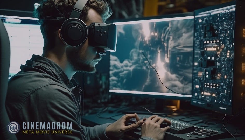 The Future of Film-Making: Welcome to the CINEMADROM Metaverse Web3 ...