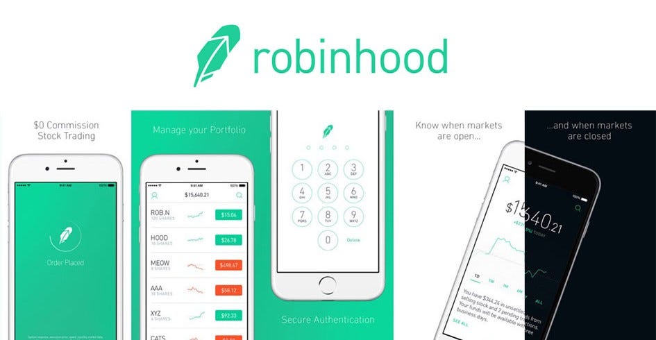 How did Robinhood, a zero commission broker become the second largest ...