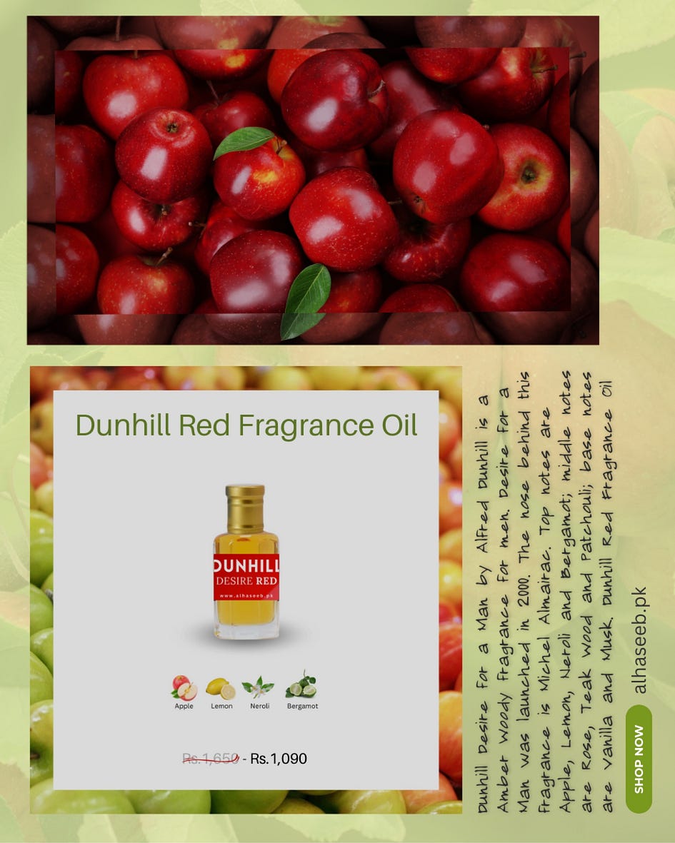 🔴 Dunhill Red Fragrance Oil by AlHaseeb.pk | by Alhaseeb.Pk | Medium