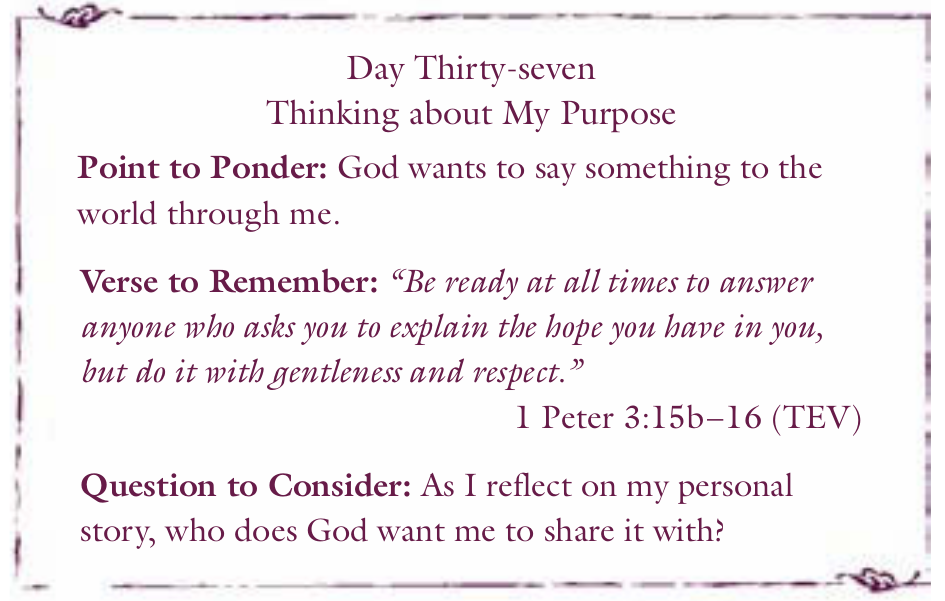 Day 37: Sharing Your Life Message | by James A | Medium