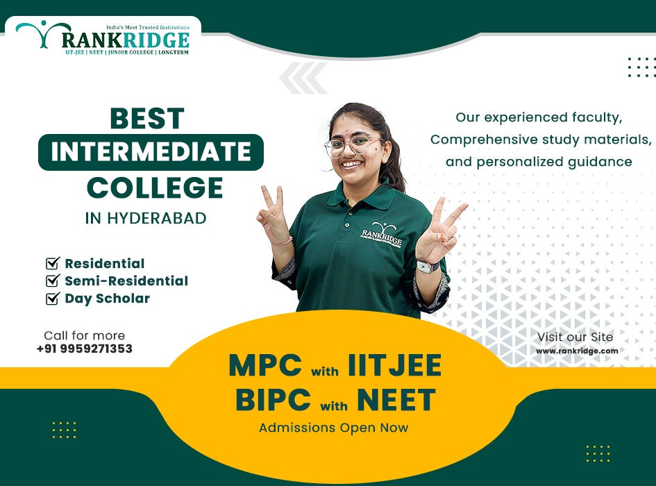 Best Intermediate Colleges in Kukatpally | by vanjari naresh | May ...