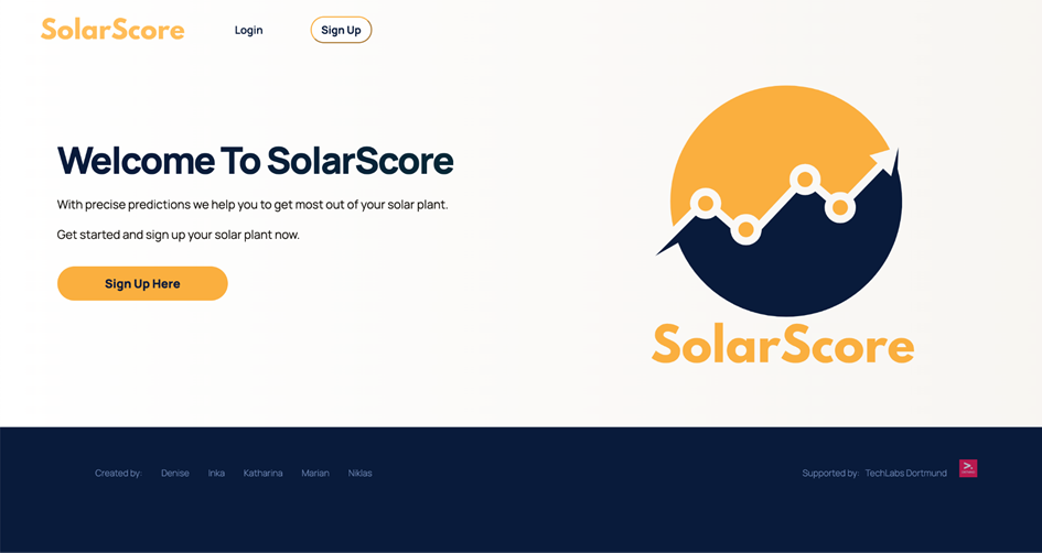 “Solar Score” — With precise predictions we help you to get the most ...