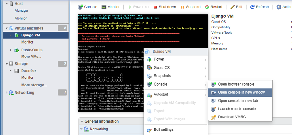 [Django, VMWare, Bitnami] How to deploy your Django project to a local ...