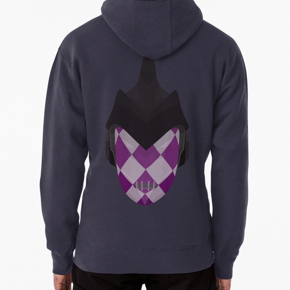 Grape Fog JJBA Hoodie - The Official JJBA™ Merchandise Store - Medium